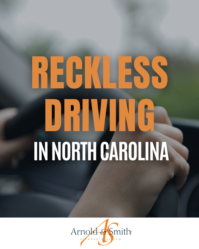 Q and A: Reckless Driving in North Carolina — Charlotte Criminal Lawyer ...